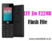 LYF Jio F220B Firmware Download free - AndroidHub